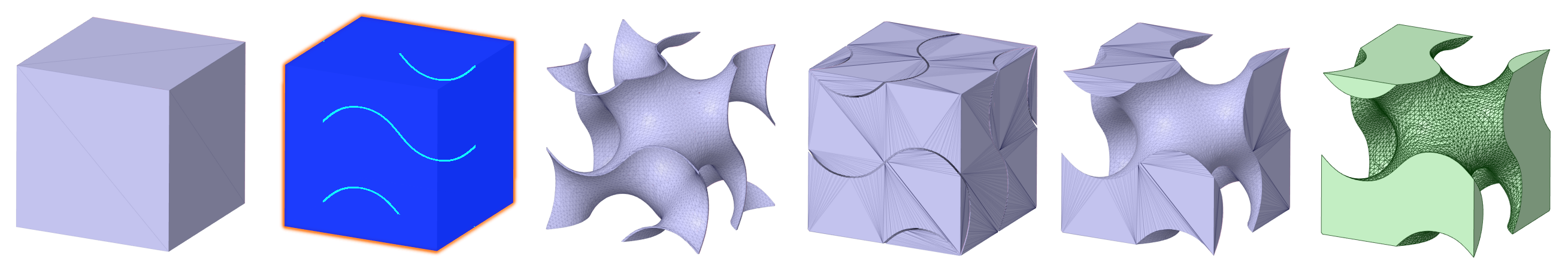 Gyroid Lattice Heat Exchanger - A Fluid Flow Study